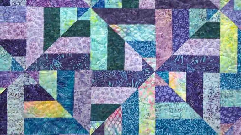 The Cool Water Quilt Tutorial - DIY Joy