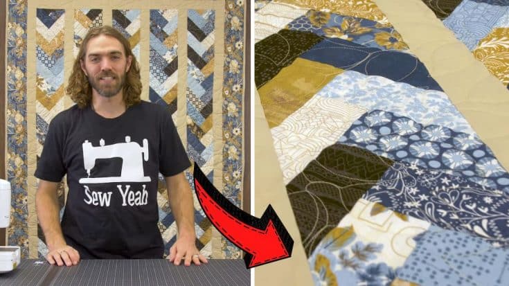 Easy French Braid Quilt Using A Jelly Roll - DIY Joy