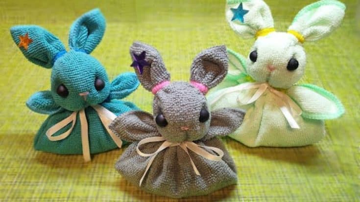 How to Make a Rabbit With a Towel - DIY Joy