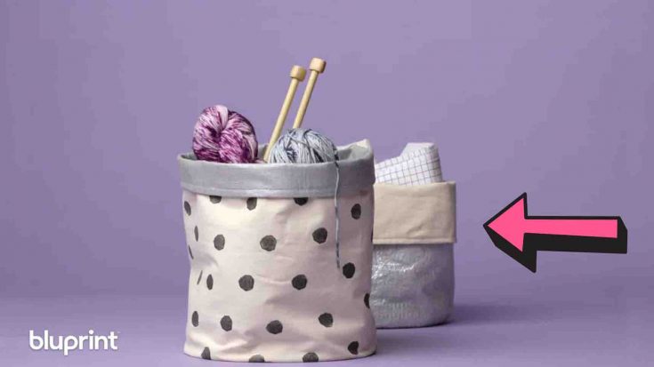 Easy 1-Hour Fabric Basket Tutorial - DIY Joy