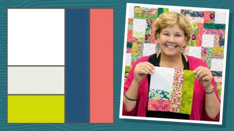 Two-Step Quilt With Jenny Doan Tutorial - DIY Joy