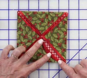 Cathedral Window Ornaments - DIY Joy