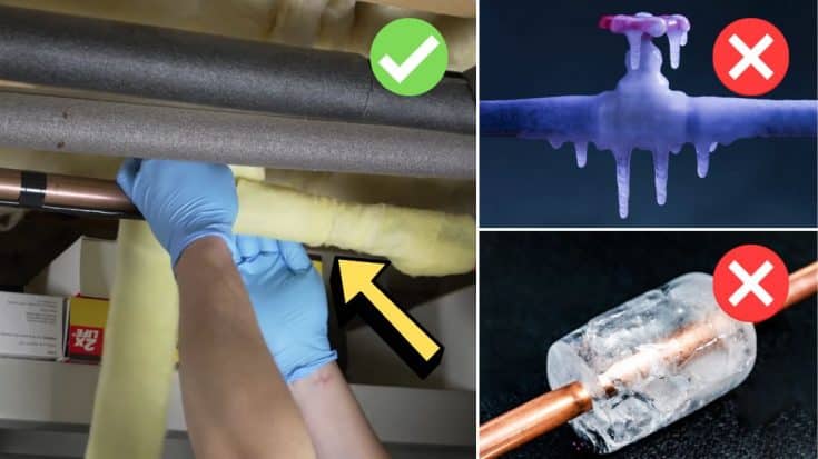 How To Prevent Pipes From Freezing - DIY Joy