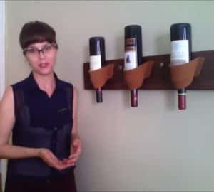 Easy DIY Repurposed Inverted Wine Rack Tutorial - DIY Joy