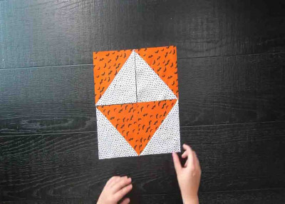 Layer Cake Inverse Quilt Pattern Tutorial - DIY Joy