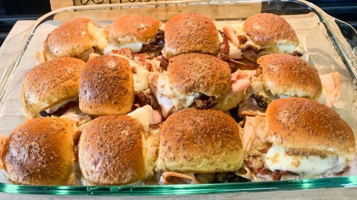Easy Baked Club Sliders Recipe - DIY Joy