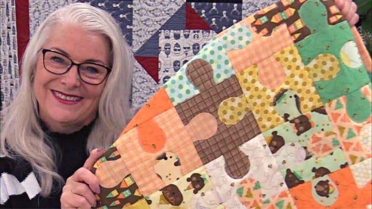 Easy Puzzle Quilt Tutorial - DIY Joy