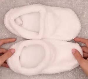 How to Sew Simple DIY Socks in 10 Minutes - DIY Joy