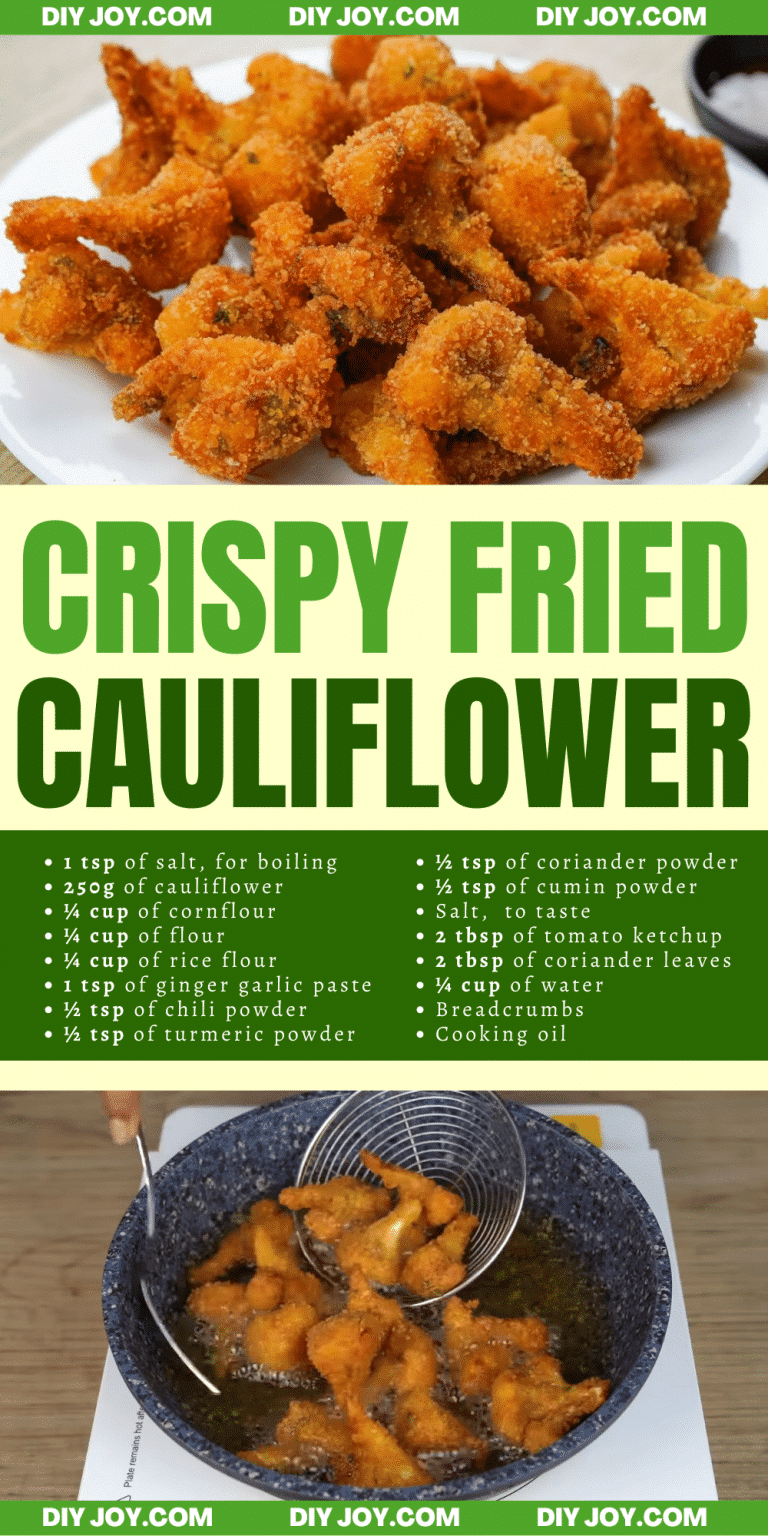 Easy-To-Make Crispy Cauliflower Fries - DIY Joy