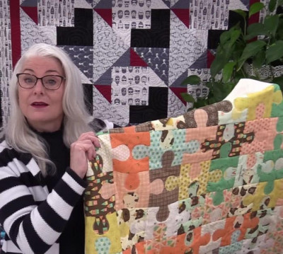 Easy Puzzle Quilt Tutorial - DIY Joy