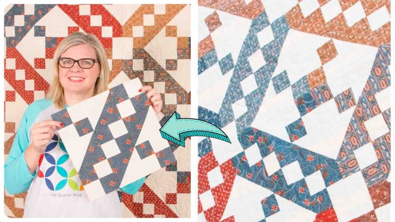 Jacob's Ladder Quilt Block Tutorial - DIY Joy