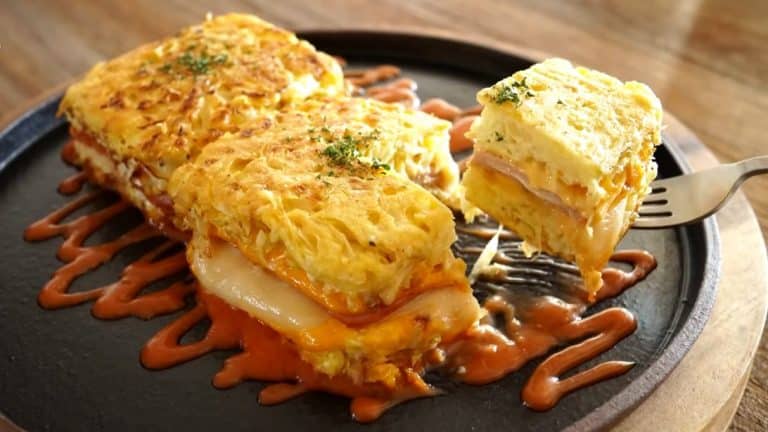 Cabbage Egg Toast Recipe - DIY Joy