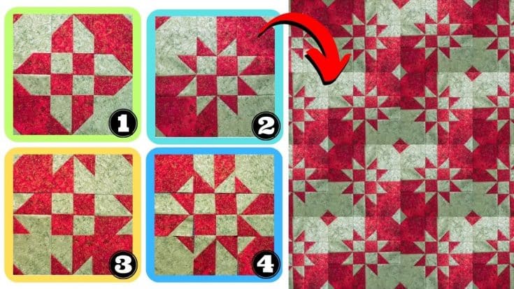 Easy Disappearing Hourglass Quilt Block Tutorial - DIY Joy