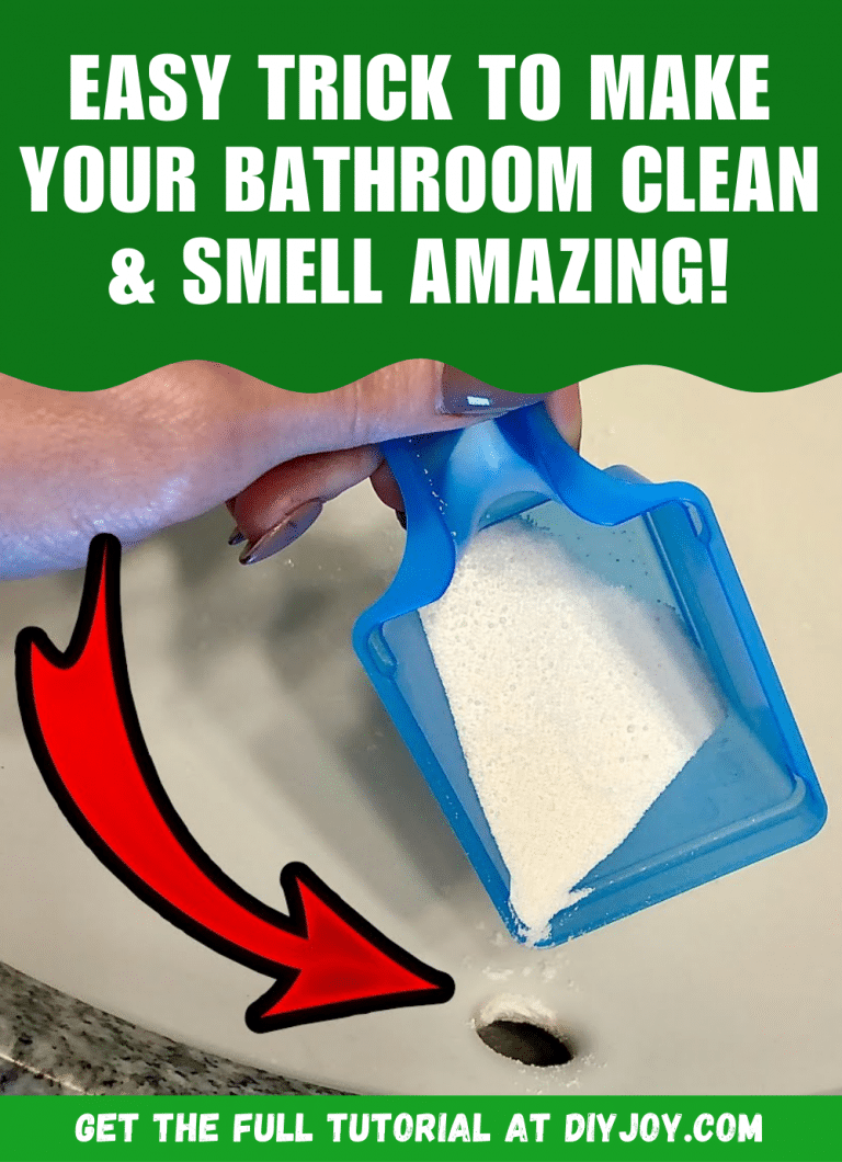 Easy Trick to Make your Bathroom Clean & Smell Amazing! - DIY Joy