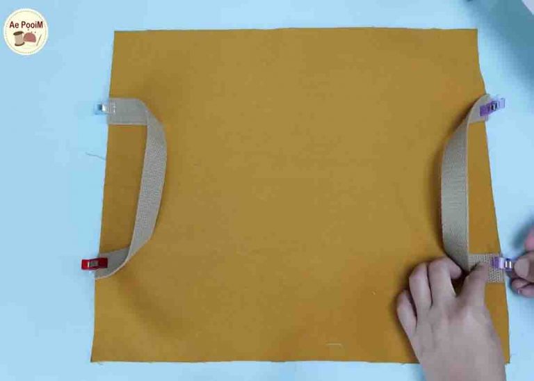 DIY Small Tote Bag In 5 Minutes - DIY Joy