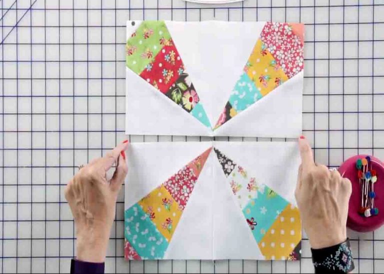 Firecracker Quilt Block Pattern Tutorial - DIY Joy