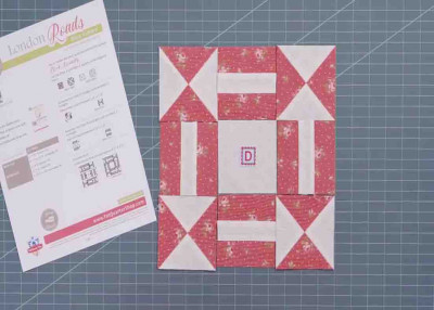 London Roads Quilt Block Tutorial - DIY Joy