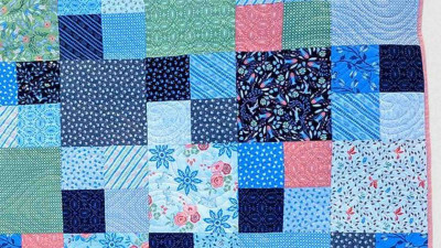 Snippet Four-Patch Quilt Tutorial - DIY Joy