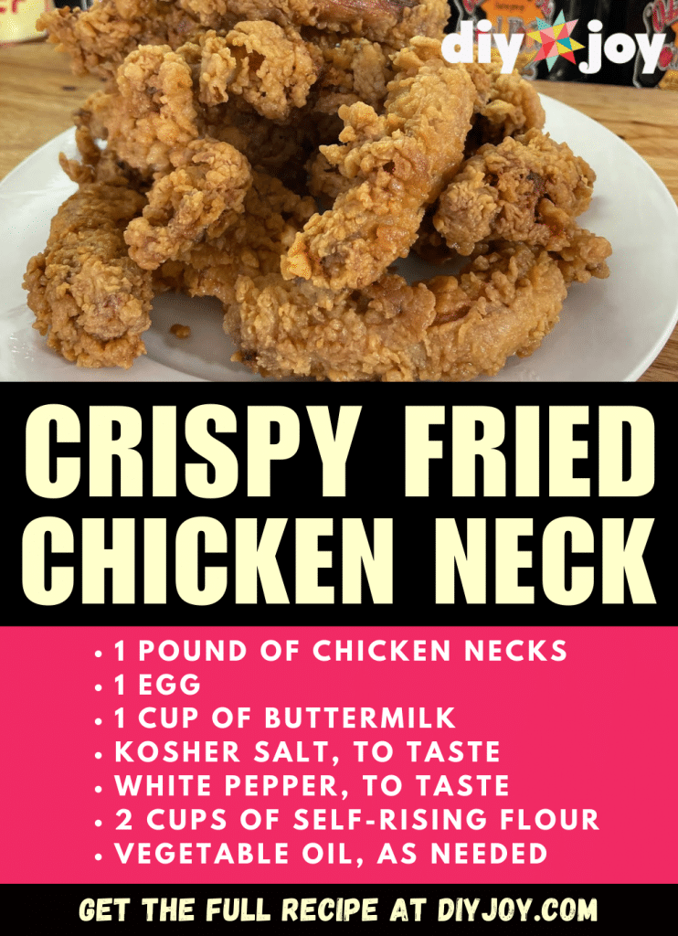 How to Make Old-School Crispy Fried Chicken Necks - DIY Joy