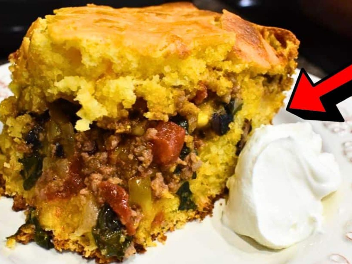 Mexican Cornbread With Ground Beef