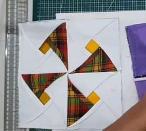 How to Make Fabric Folding Quilt Block - DIY Joy