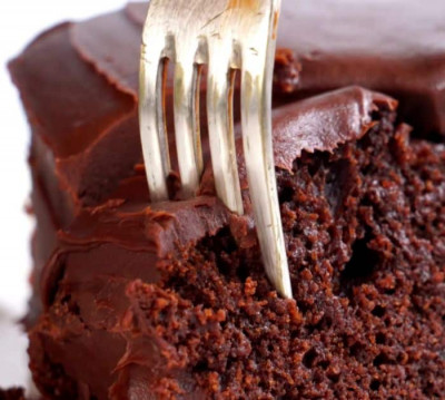 Easy and Rich Chocolate Fudge Cake Recipe - DIY Joy