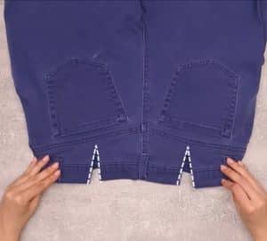 How to Upsize Jeans in the Waist to Fit Perfectly - DIY Joy