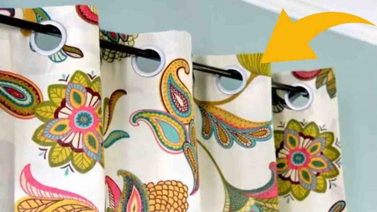 DIY No-Sew Grommet Curtains Tutorial - DIY Joy