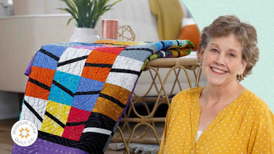 Easy Pixie Sticks Quilt with Jenny Doan - DIY Joy