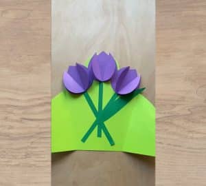3D Flower Card For Mother's Day - DIY Joy