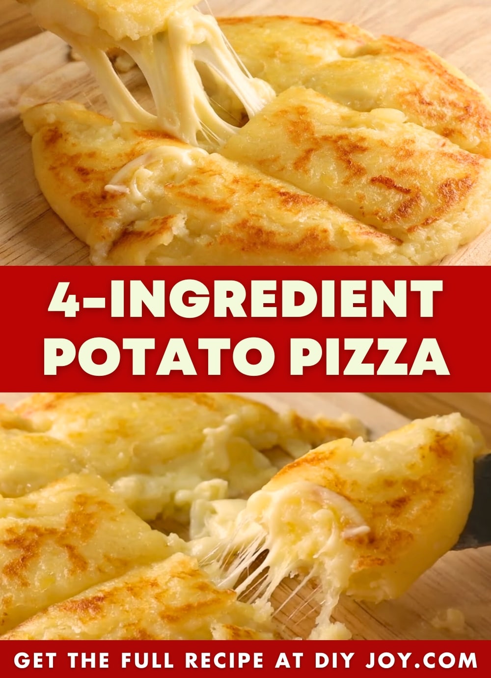 Easy and Delicious Potato Pizza