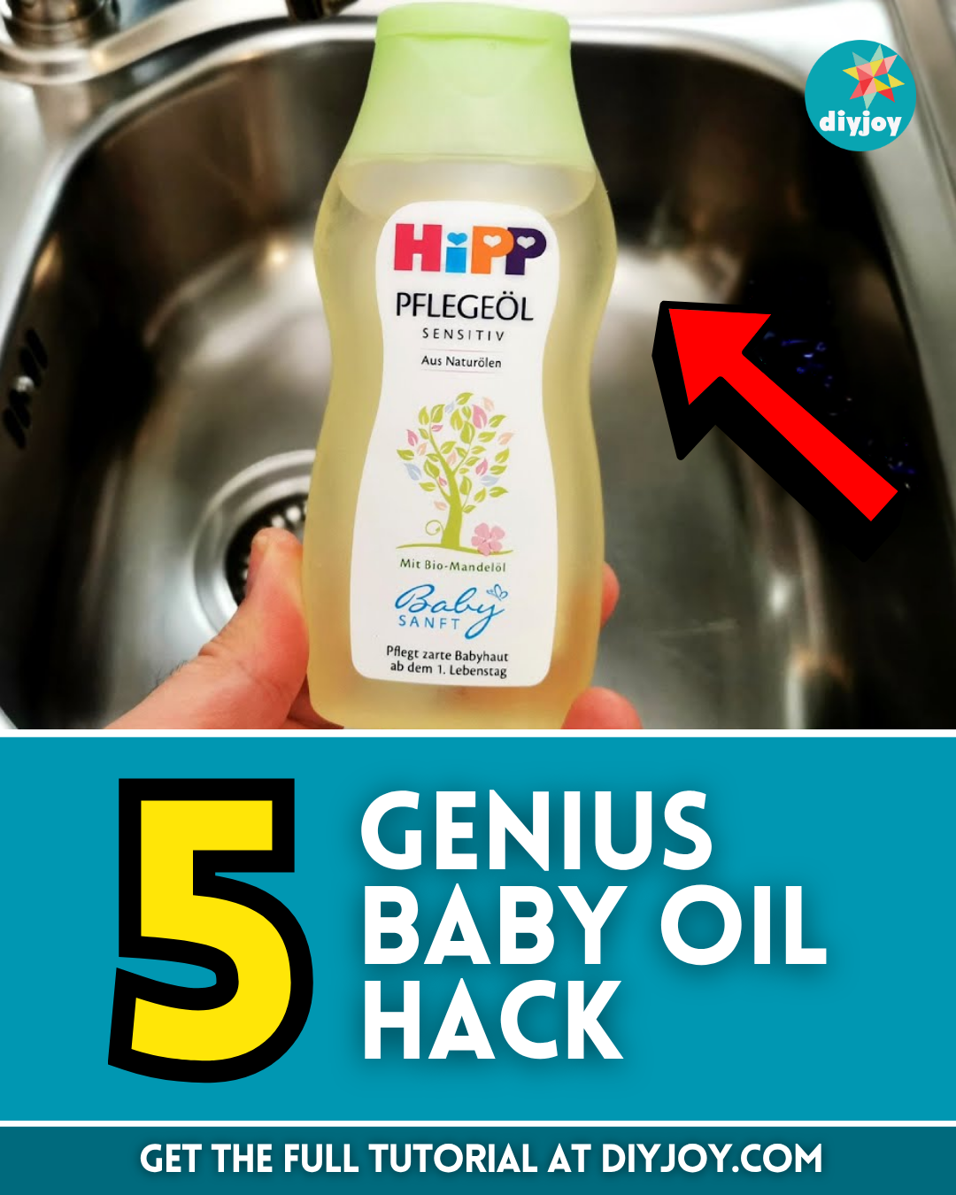 5 Great Ways To Use Baby Oil That Everyone Should Know - DIY Joy