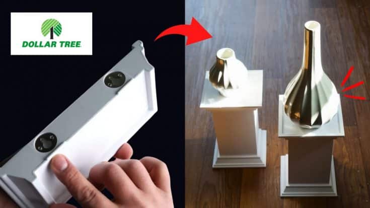 Diy Dollar Tree Wooden Storage Pedestals Diy Joy