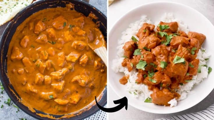 Easy 20-Minute Butter Chicken Dinner Recipe Idea - DIY Joy