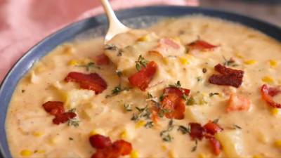 Easy Corn Chowder Recipe - DIY Joy