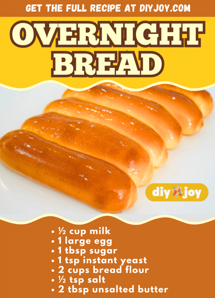 Easy Overnight Bread Recipe - DIY Joy