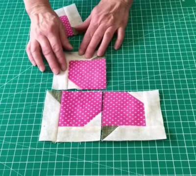 Easy Patchwork Flower Block Tutorial for Beginners - DIY Joy