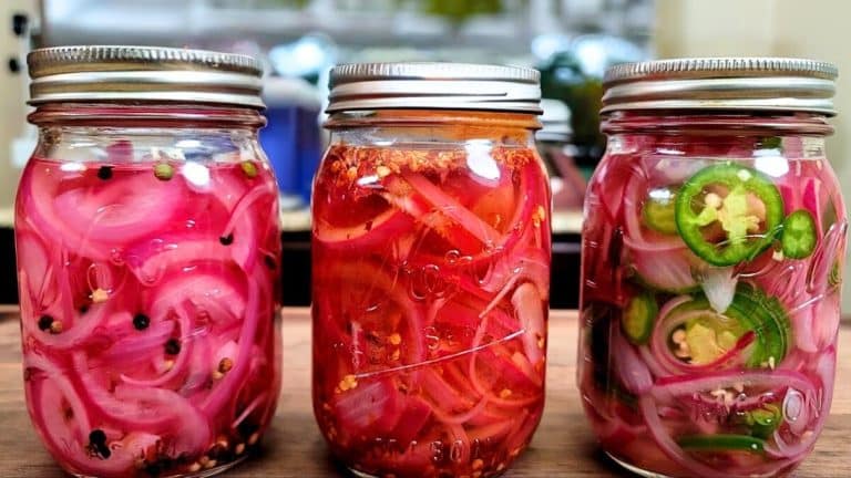 Easy Pickled Red Onions Recipe - DIY Joy