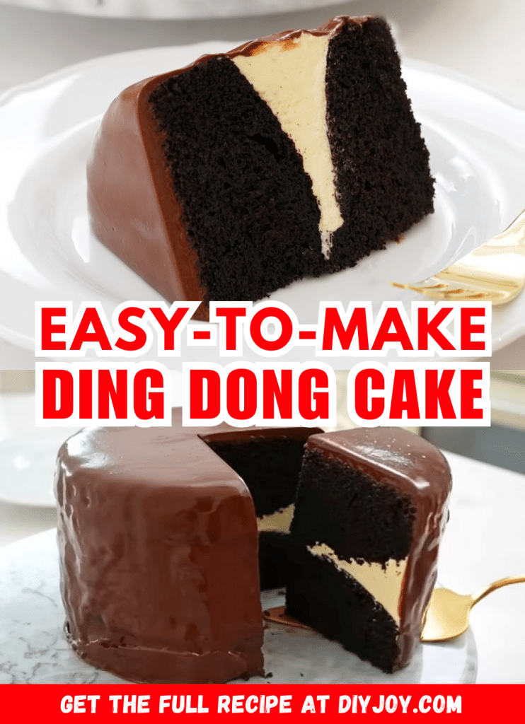 How to Make a Luscious Ding Dong Cake - DIY Joy