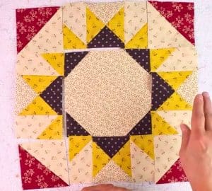 Easy Wheel of Fortune Quilt Block Tutorial - DIY Joy