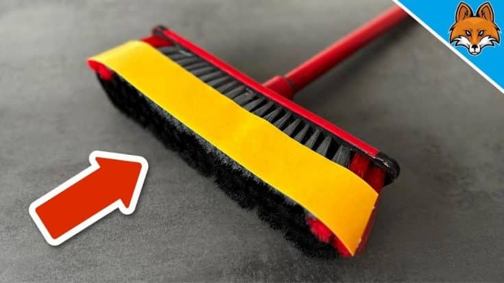 Learn This Must-Try Taped Broom Hack! - DIY Joy