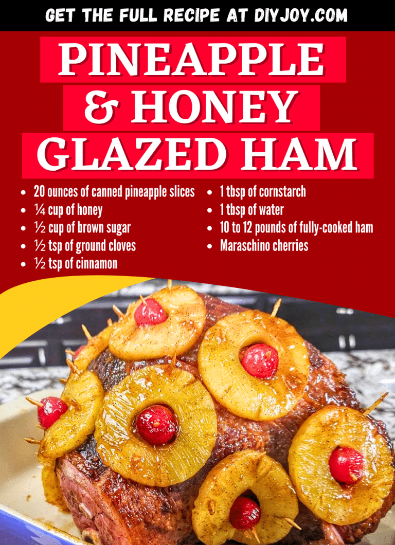 How to Make Classic Pineapple & Honey Glazed Ham at Home - DIY Joy