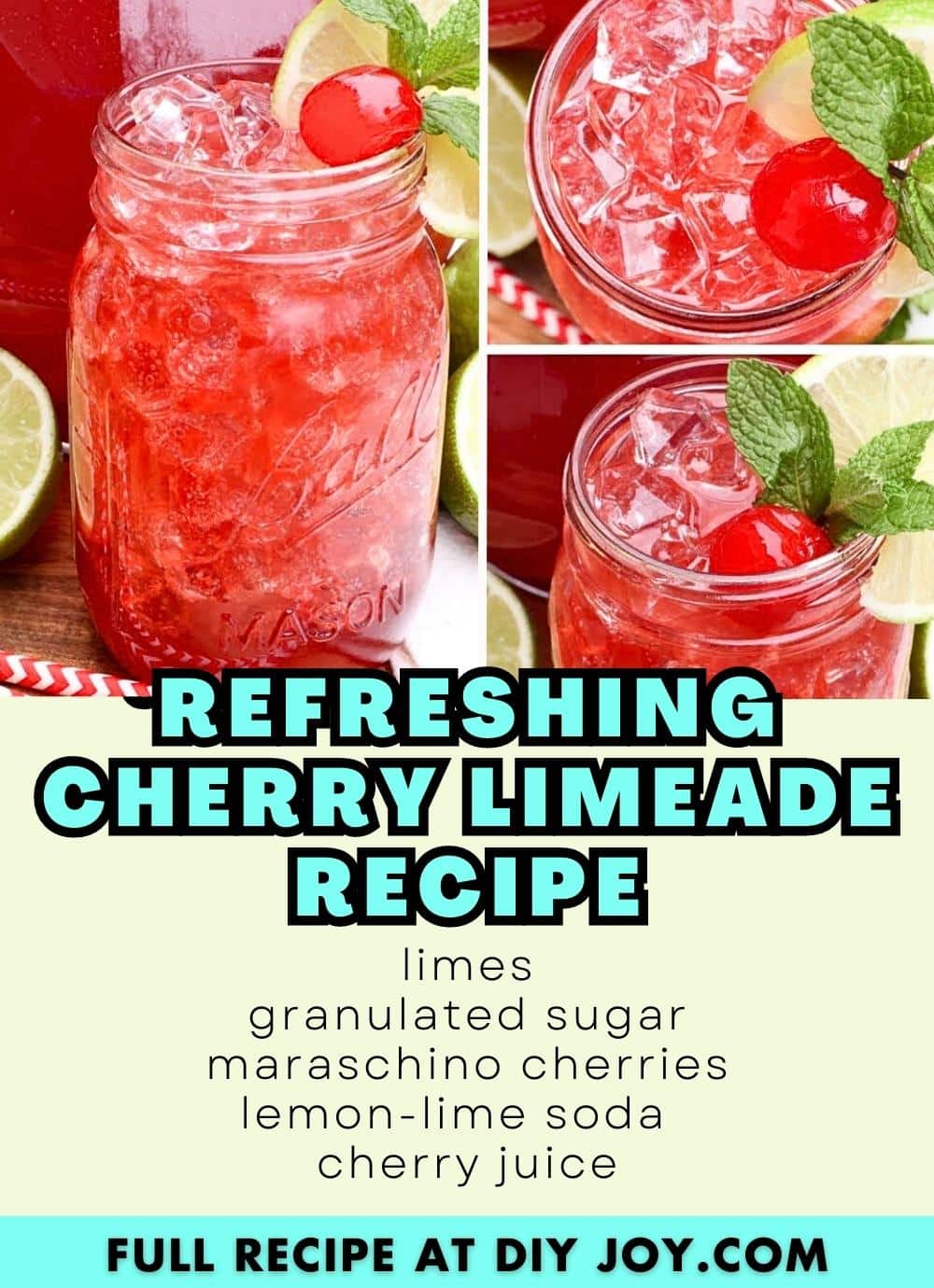 Refreshing Cherry Limeade Recipe