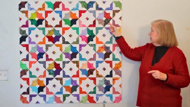 Super Easy Moroccan Tiles Quilt - DIY Joy