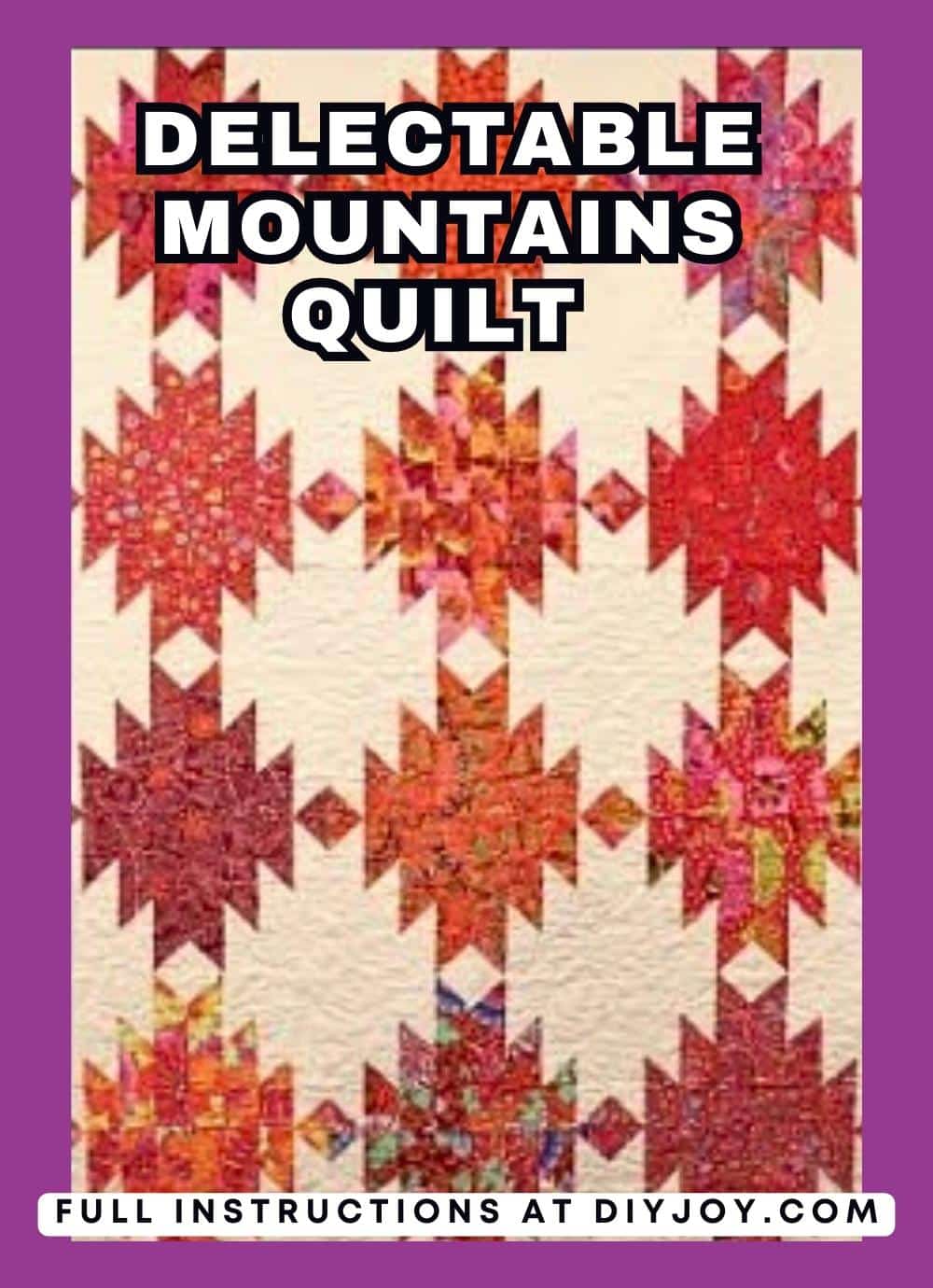 Delectable Mountains Quilt Tutorial