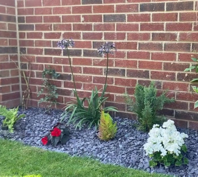 Easy Budget-Friendly Flower Bed Tutorial for Beginners - DIY Joy