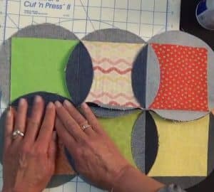 How to Make Charming Circles Quilt Using Old Denim & Fabric Scraps - DIY Joy