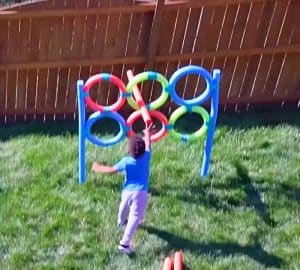 Easy Dollar Store DIY Backyard Obstacle Course Tutorial - DIY Joy