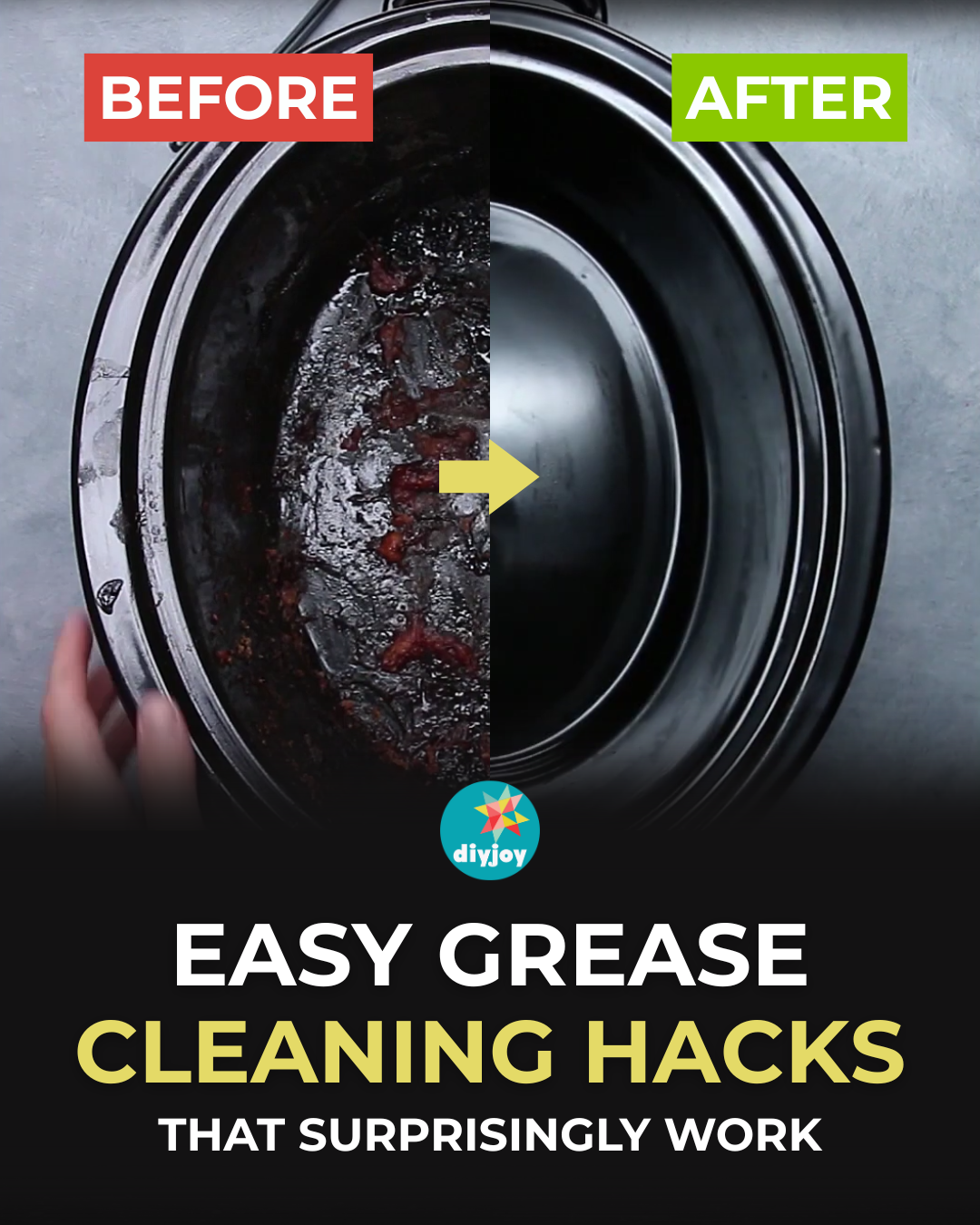 Easy Grease Cleaning Hacks That Surprisingly Work - DIY Joy