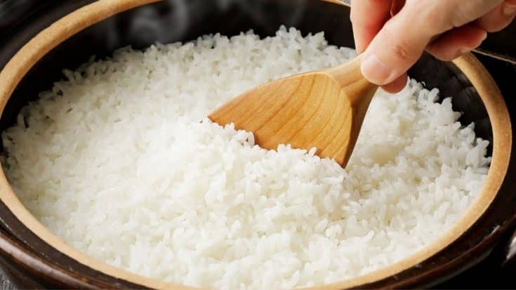 How to Cook Rice Perfectly Using Vinegar - DIY Joy